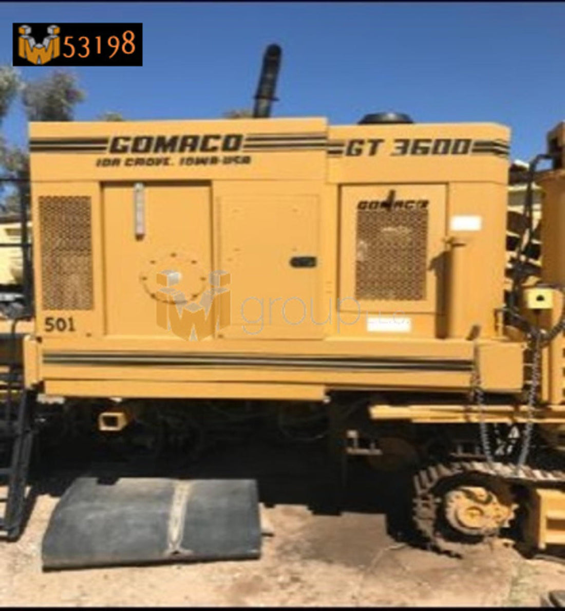 Gomaco GT3600 Curb Machine