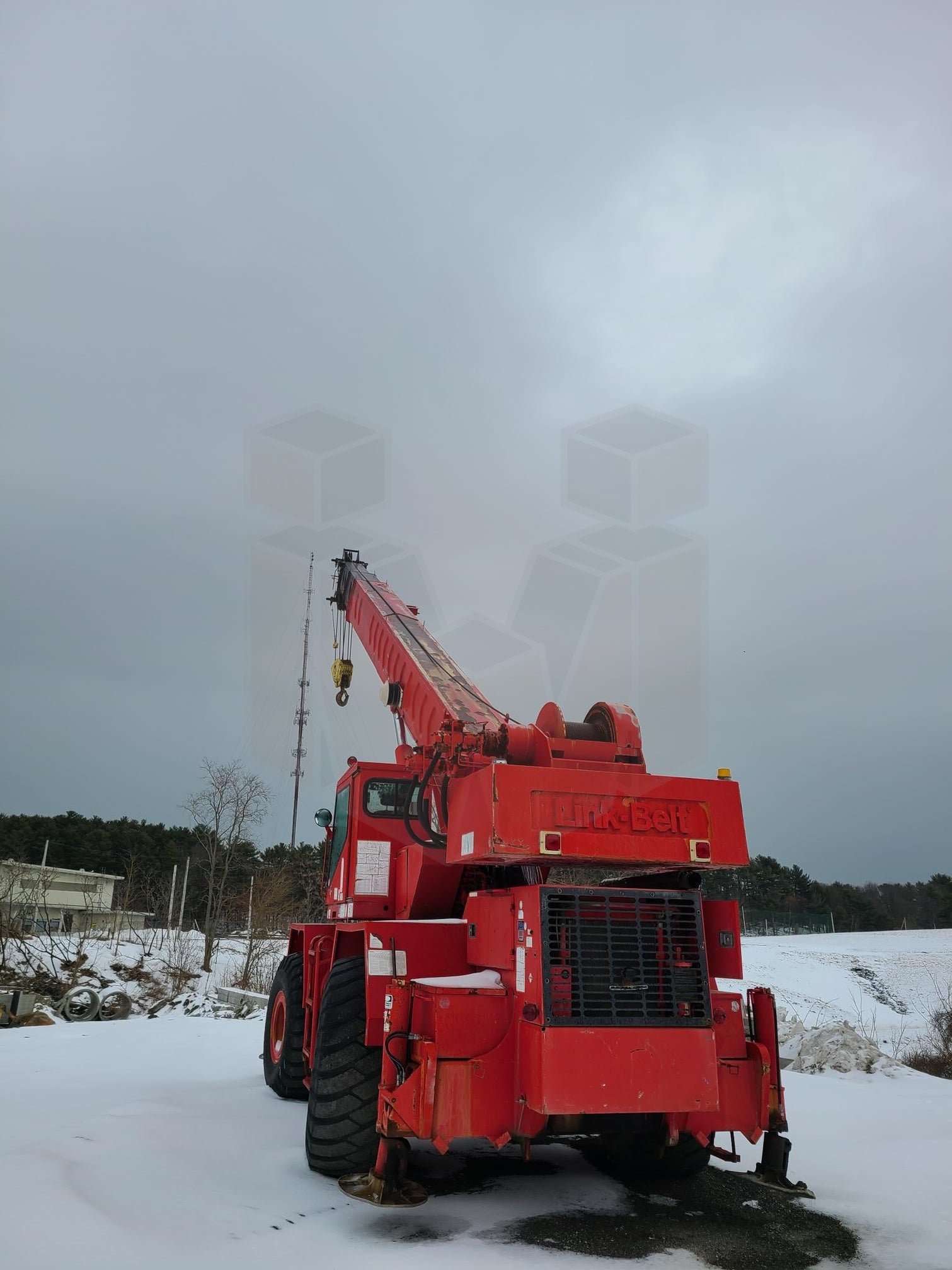 Link Belt all-terrain crane