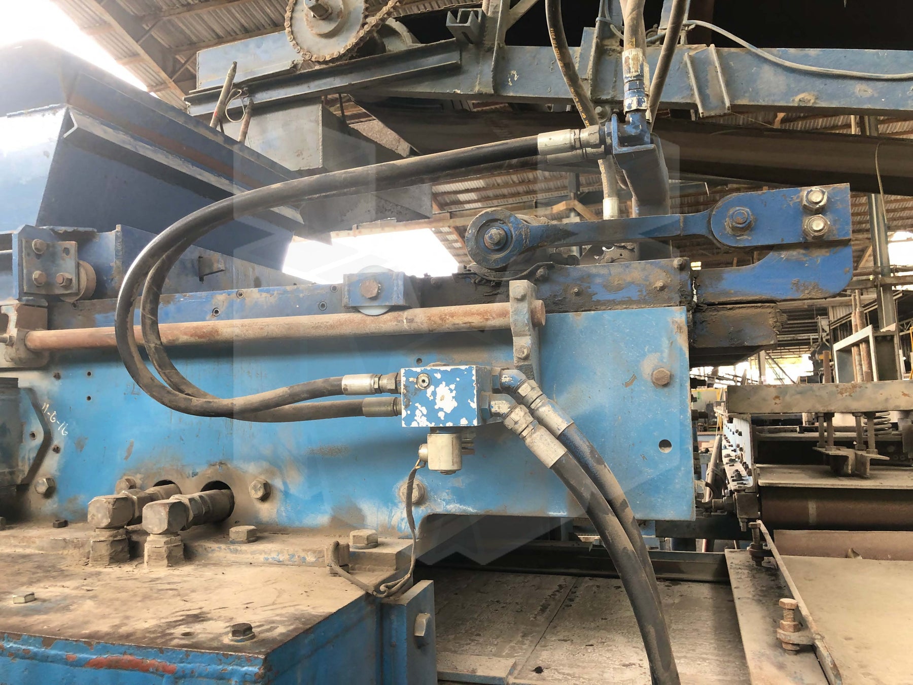 Columbia 1600 block machine